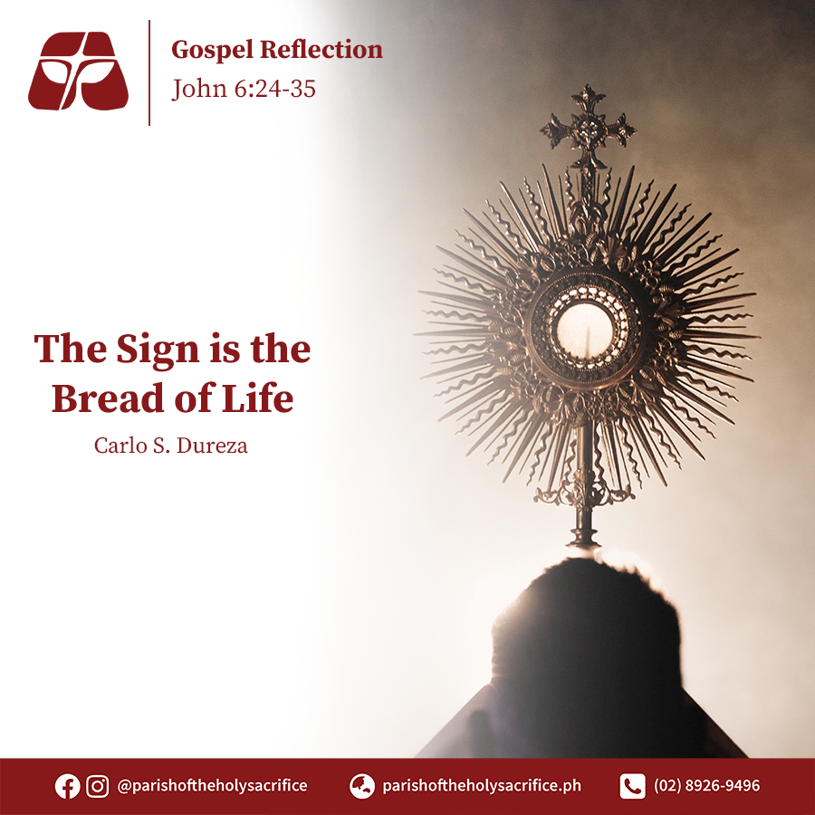 The Sign is the Bread of Life - Parish of the Holy Sacrifice